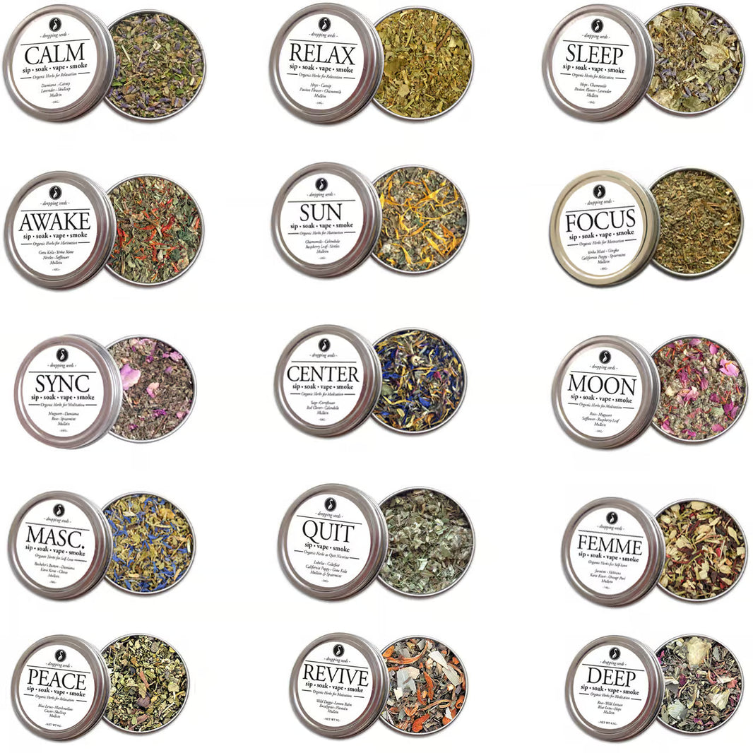 Botanical Blends & Plant-Based Rituals – Dropping Seeds Herbal Blends